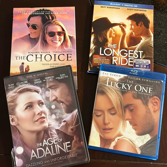 Media | Romance Dvds | Poshmark